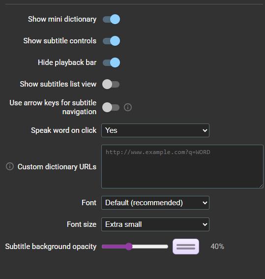 i cannot left click - Bug - Language Learning with Netflix Forum